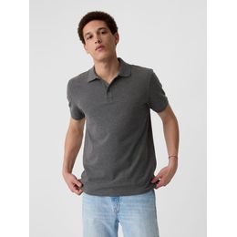 GAP Poloshirt in Anthrazit - 60% | Gr&ouml;&szlig;e S | Herren-plussize