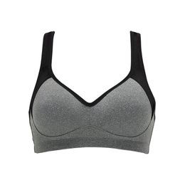 Naturana Sport-BH in Grau - 43% | Gr&ouml;&szlig;e 80B | Damen-sportunterwaesche