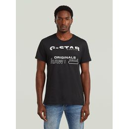 G-Star Raw G-Star Shirt in Schwarz - 49% | Gr&ouml;&szlig;e XXL | Herren-plussize