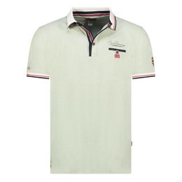 Geographical Norway Poloshirt "Kblended" in Gr&uuml;n - 71% | Gr&ouml;&szlig;e XL | Herren-plussize