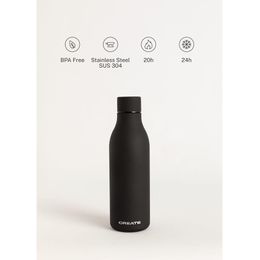 CREATE Thermoflasche in Schwarz - 550 ml - 19% | Damen-outdoor-ausruestung