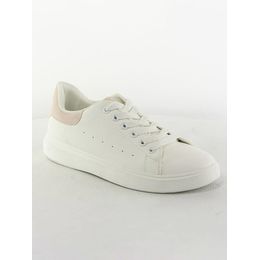 Sixth Sens Sneakers "Sixth Sense" in Wei&szlig;/ Rosa - 61% | Gr&ouml;&szlig;e 41 | Damen-sneakers