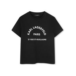 Karl Lagerfeld Kids Shirt in Schwarz - 35% | Gr&ouml;&szlig;e 104 | Kinder-oberteile