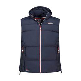 Geographical Norway Steppweste "Vito" in Dunkelblau - 68% | Gr&ouml;&szlig;e S | Herrenjacken