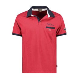 Geographical Norway Poloshirt "Kingdom" in Rot - 67% | Gr&ouml;&szlig;e 164 | Kinder-oberteile