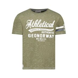 Geographical Norway Shirt "Jortlab" in Khaki - 65% | Gr&ouml;&szlig;e 176 | Kinder-oberteile