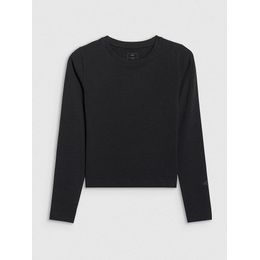 4F Longsleeve in Schwarz - 50% | Gr&ouml;&szlig;e 140 | Kinder-longsleeves