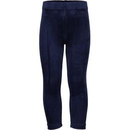 Blue Seven Samt-Leggings in Dunkelblau - 50% | Gr&ouml;&szlig;e 104 | Kinderhosen