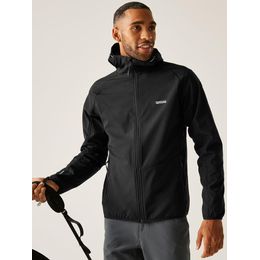 Regatta Softshelljacke "Arec III" in Schwarz - 70% | Gr&ouml;&szlig;e L | Herren-outdoorjacken