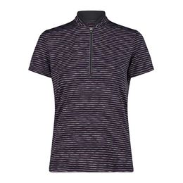 CMP Fahrradtrikot in Lila/ Schwarz - 54% | Gr&ouml;&szlig;e 38 | Damen-outdoor-tops-shirts