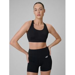 4F Sport-BH in Schwarz - Medium - 40% | Gr&ouml;&szlig;e L | Damen-sportunterwaesche