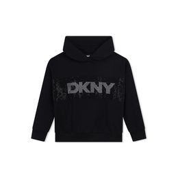 DKNY Hoodie in Schwarz - 64% | Gr&ouml;&szlig;e 140 | Kinder-sweatshirts-jacken