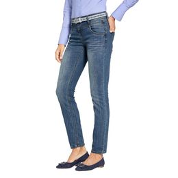 Heine Jeans - Slim fit - in Blau - 48% | Gr&ouml;&szlig;e 42 | Damenjeans