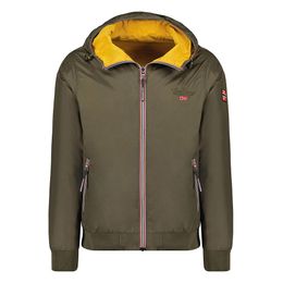 Geographical Norway &Uuml;bergangsjacke "Arrivial" in Khaki/ Gelb - 68% | Gr&ouml;&szlig;e 176 | Kinderjacken