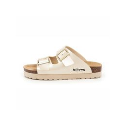 billowy Pantoletten in Gold - 53% | Gr&ouml;&szlig;e 40 | Damen-pantoletten