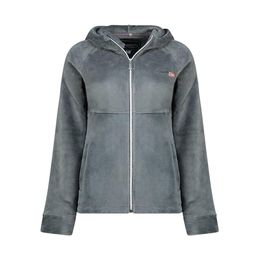 Geographical Norway Fleecejacke "Ulotta" in Grau - 68% | Gr&ouml;&szlig;e XXL | Damenjacken