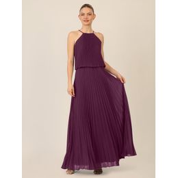 Apart Plisseekleid in Pflaume - 65% | Gr&ouml;&szlig;e 44 | Damen-kleider
