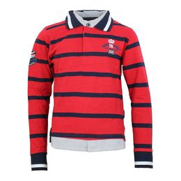 Peak Mountain Pololongsleeve in Rot - 69% | Gr&ouml;&szlig;e 110 | Kinder-oberteile