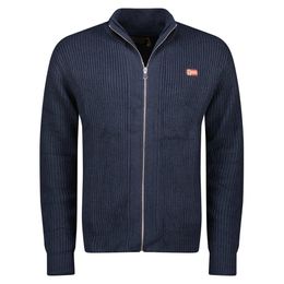 Geographical Norway Cardigan "Flexible" in Dunkelblau - 68% | Gr&ouml;&szlig;e XXL | Damen-pullover-cardigans