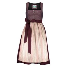 Turi Landhaus Dirndl "Barbara" in Bordeaux - 61% | Gr&ouml;&szlig;e 46 | Damen-dirndl