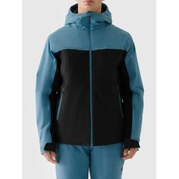 4F Ski-/ Snowboardjacke in Blau - 71% | Gr&ouml;&szlig;e S | Herren-outdoorjacken