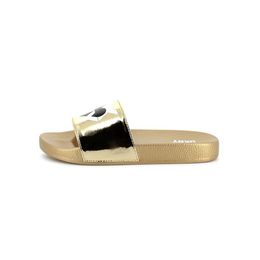 DKNY Pantoletten in Gold - 47% | Gr&ouml;&szlig;e 38 | Clogs-pantoletten-kinder
