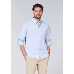 POLO SYLT Hemd - Regular fit - in Hellblau - 55% | Gr&ouml;&szlig;e S | Herren-plussize