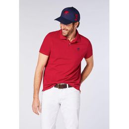 POLO SYLT Poloshirt in Rot - 54% | Gr&ouml;&szlig;e 3XL | Herren-plussize