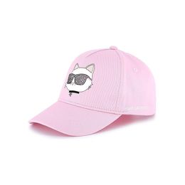 Karl Lagerfeld Kids Cap in Rosa - 43% | Gr&ouml;&szlig;e 58 cm | Kindermuetzen