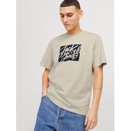 Jack & Jones Jack & Jones Shirt "Colton" in Beige - 40% | Gr&ouml;&szlig;e XL | Herren-plussize