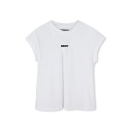 DKNY Shirt in Wei&szlig; - 48% | Gr&ouml;&szlig;e 116 | Kinder-oberteile