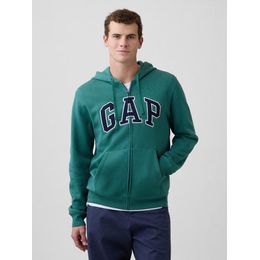 GAP Sweatjacke in Smaragdgr&uuml;n - 54% | Gr&ouml;&szlig;e S | Herren-sweatshirts-jacken