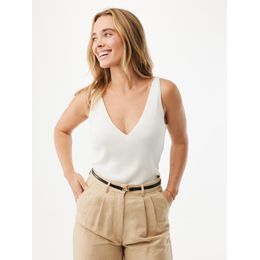 Mexx Top "Lavender" in Creme - 55% | Gr&ouml;&szlig;e XL | Damen-tops