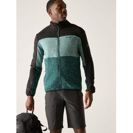 Regatta Fleecejacke "Elram" in T&uuml;rkis - 74% | Gr&ouml;&szlig;e S | Herren-pullover-sport