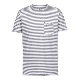 Herrlicher Shirt "Ronny" in Grau - 55% | Gr&ouml;&szlig;e XXL | Herren-plussize