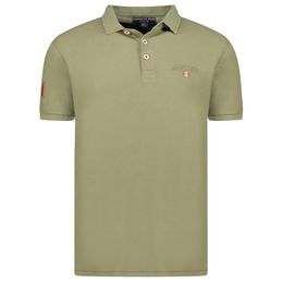 Canadian Peak Poloshirt "Karseak" in Khaki - 72% | Gr&ouml;&szlig;e S | Herren-plussize