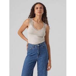 V&eacute;ro Moda Vero Moda Top in Creme - 47% | Gr&ouml;&szlig;e L | Damen-tops