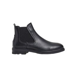 Pepe Jeans Footwear Leder-Chelsea-Boots "Leeds City" in Schwarz - 65% | Gr&ouml;&szlig;e 43 | Herrenstiefel