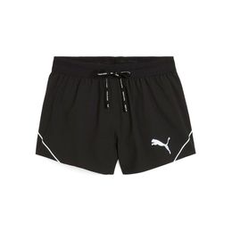 Puma Laufshorts "Raceday Ultraweave 3" in Schwarz - 56% | Gr&ouml;&szlig;e L | Damen-sporthosen