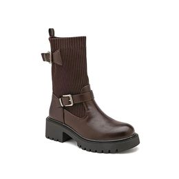 Sixth Sens Chelsea-Boots in Braun - 62% | Gr&ouml;&szlig;e 38 | Stiefeletten