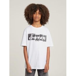 G-Star Raw G-Star Shirt in Wei&szlig; - 53% | Gr&ouml;&szlig;e 116 | Kinder-oberteile