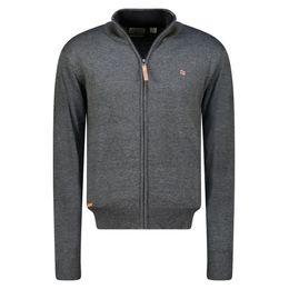 Geographical Norway Cardigan "Fregate" in Grau - 68% | Gr&ouml;&szlig;e XXL | Herren-pullover-cardigans