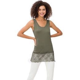 Heine Top in Khaki - 64% | Gr&ouml;&szlig;e 34 | Damen-tops