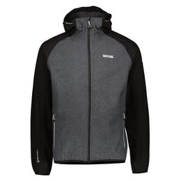 Regatta Softshelljacke "Arec III" in Anthrazit/ Schwarz - 64% | Gr&ouml;&szlig;e M | Herren-outdoorjacken