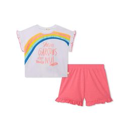 Billieblush 2tlg. Outfit in Wei&szlig;/ Pink - 66% | Gr&ouml;&szlig;e 104 | Kinder-oberteile