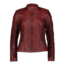 7eleven Lederjacke "Georgina" in Bordeaux - 71% | Gr&ouml;&szlig;e 48 | Damenjacken