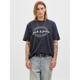 Jack & Jones Jack & Jones Shirt "Jjedover" in Dunkelblau - 50% | Gr&ouml;&szlig;e XL | Herren-plussize