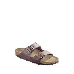 Birkenstock Pantoletten "Arizona" in Dunkelbraun - Weite N - 25% | Gr&ouml;&szlig;e 43 | Herren-hausschuhe