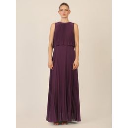 Apart Plisseekleid in Pflaume - 66% | Gr&ouml;&szlig;e 44 | Damen-kleider