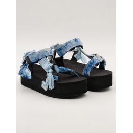 Bellucci Sandalen in Blau - 61% | Gr&ouml;&szlig;e 40 | Damen-sandalen